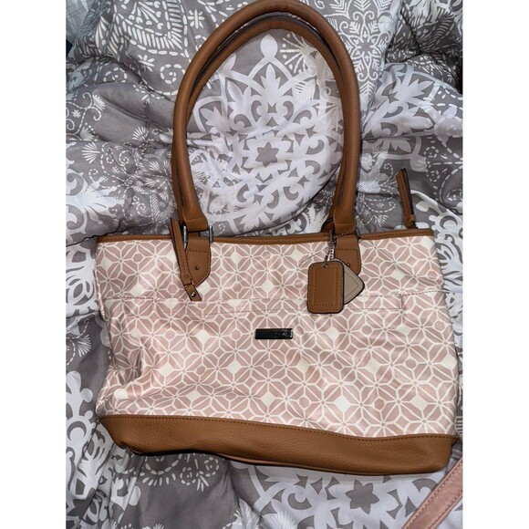 Tyler Rodan | Bags | Tyler Rodan Purse Tote With White And Cream ...
